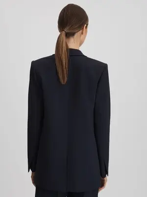 REISS Willow Wool-blend Pinstripe Blazer
