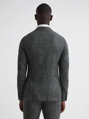 REISS Croupier Slim Fit Wool Single Breasted Blazer