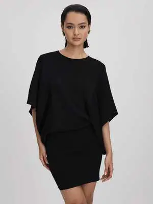 REISS Julia Knitted Mini Dress