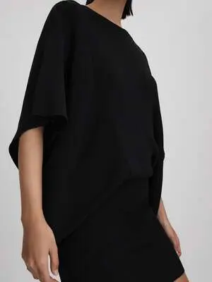 REISS Julia Knitted Mini Dress