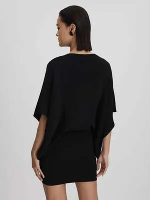 REISS Julia Knitted Mini Dress