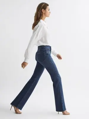 Good American Good Classic Boot Jeans - Indigo