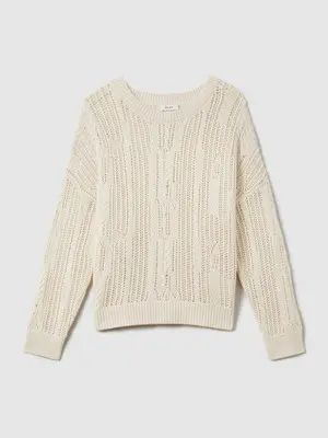 REISS Tanya Cotton-blend Jumper