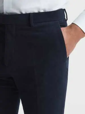 REISS Spark Slim Fit Moleskin Trousers