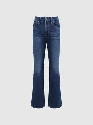 Good American Good Legs Crop Mini Boot Jeans