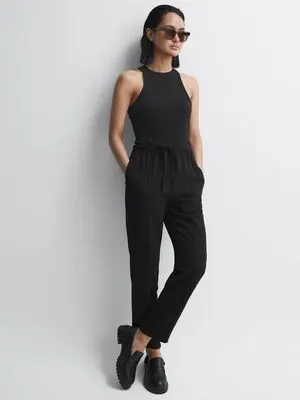 REISS Adele Leather Loafers