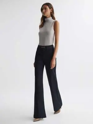 Paige Leenah High-rise Flared Jeans - Montecito