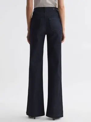 Paige Leenah High-rise Flared Jeans - Montecito