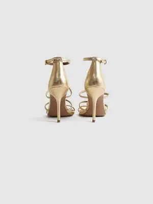 REISS Hallie Strappy Open-toe Heels