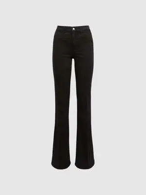 Paige Laurel High-rise Flared Jeans