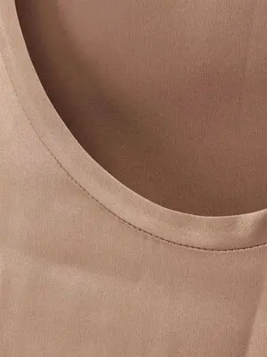 Brunello Cucinelli Sleeveless Top - Bronze