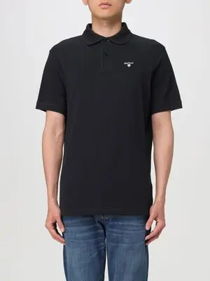 Barbour Polo Shirt Men Black