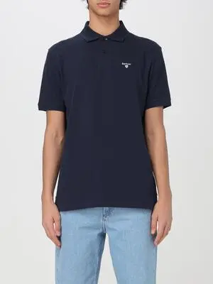 Barbour Polo Shirt Men Navy
