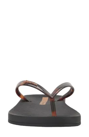 Ipanema Ana Flip Flop - Black/clear