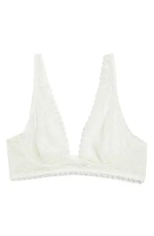ETAM Panama Sheer Lace Contour Bra - Ecru