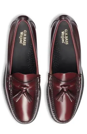 G.H.BASS Lennox Tassel Weejun Loafer - Wine