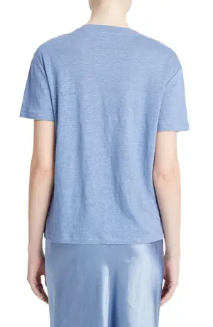 Vince Crewneck Linen T-shirt