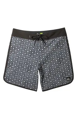 Quiksilver Surfsilk Scallop Board Shorts - Tarmac