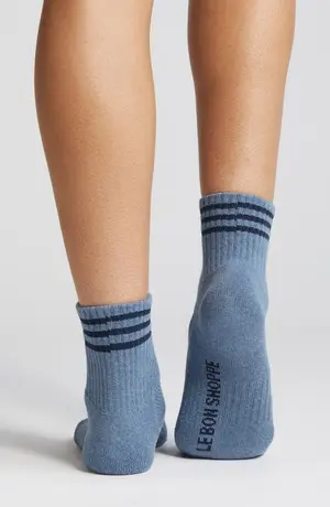 LE BON SHOPPE Girlfriend Quarter Socks