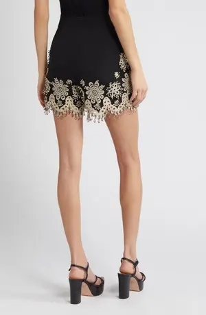 Kobi Halperin Annabel Embroidered Shorts
