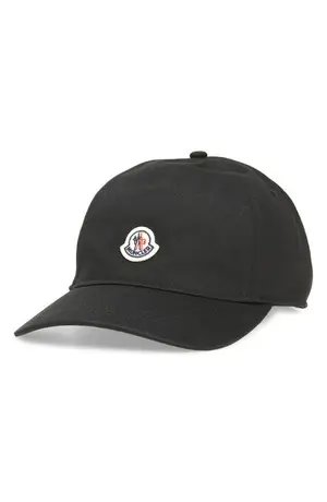 Moncler Moncler Baseball Cap Black