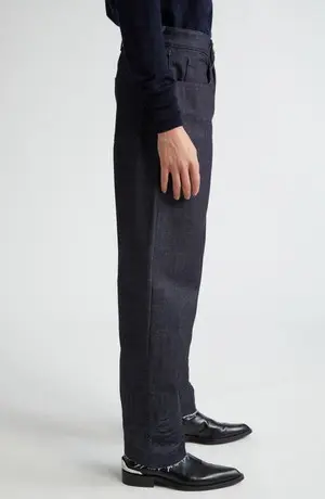 JIL SANDER Barrel Leg Jeans - 010 Magnet