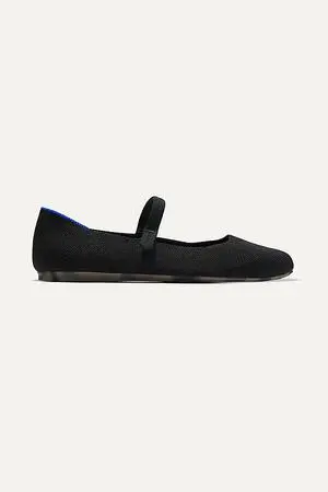 Rothy's The Square Mary Jane Flats - Black