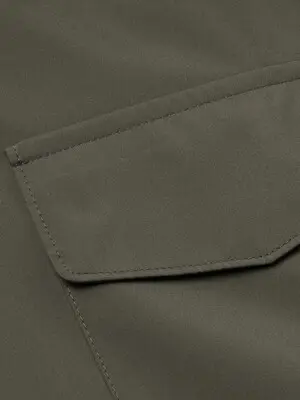 Loro Piana Traveller Windmate Shell Hooded Jacket - Green