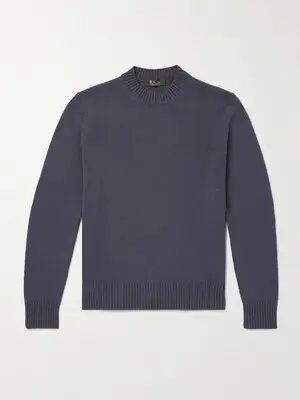 Men's Gray Cashmere Sweaters