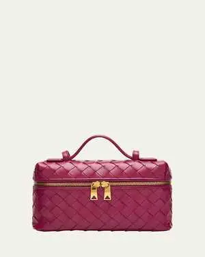 Bottega Veneta Bang Bang Vanity Intrecciato Leather Crossbody Bag Mdred