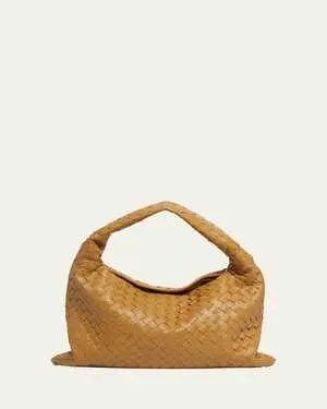 Bottega Veneta Hop Hobo Bag - Dark Praline