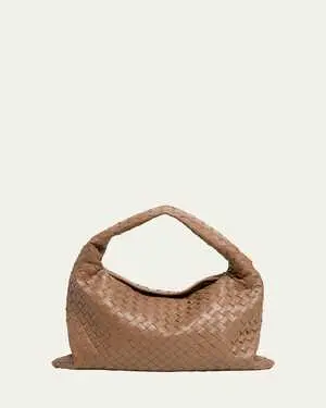 Bottega Veneta Hop Hobo Bag - Pinecone
