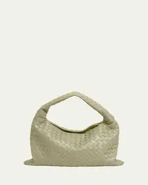 Bottega Veneta Hop Hobo Bag - Travertine