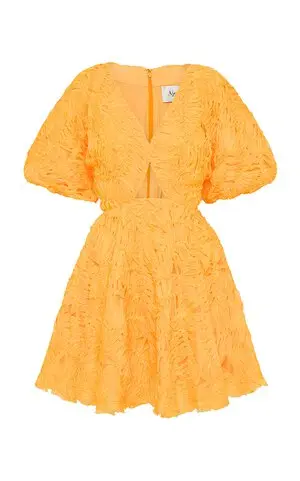 Aje Florential Mini Swing Dress Au 8 Only