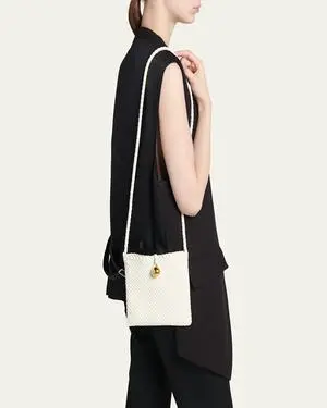Bottega Veneta Intrecciato Leather Pouch Bag