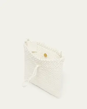 Bottega Veneta Intrecciato Leather Pouch Bag