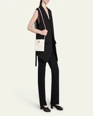 Bottega Veneta Intrecciato Leather Pouch Bag