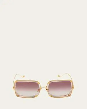 Anna-Karin Karlsson White Moon Sunglasses - Pink