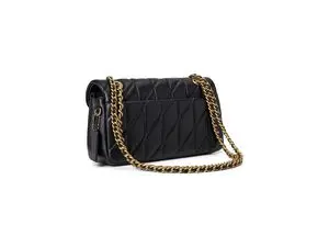 COACH Quilted Nappa Leather Tabby Shoulder Bag 26 - Black