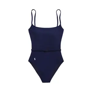 Ralph Lauren Belted One-piece Swimsuit