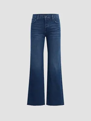 Hudson Jeans Petite Rosie High-rise Wide-leg Jeans