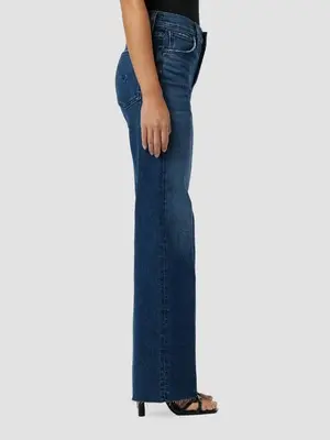 Hudson Jeans Petite Rosie High-rise Wide-leg Jeans