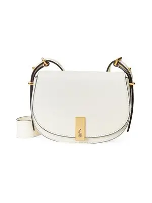 Polo Ralph Lauren Polo Ralph Lauren Mini ID Leather Saddle Bag Ivory