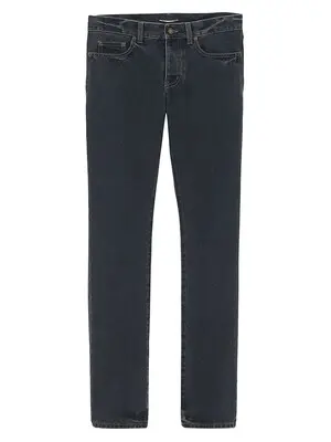 Saint Laurent Slim-fit Jeans In Denim - Dark Blue