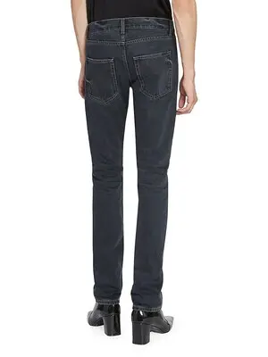 Saint Laurent Slim-fit Jeans In Denim