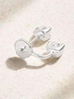 ANITA KO Orbit 18-karat White Diamond Single Earring