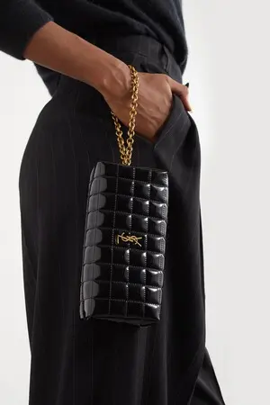 Saint Laurent Cassandre Matelassé Pouch