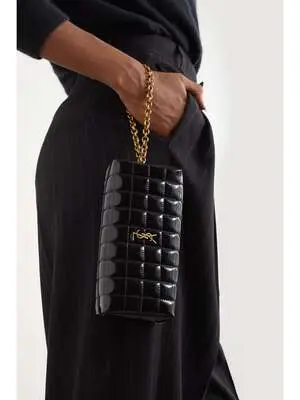 Saint Laurent Cassandre Matelassé Pouch
