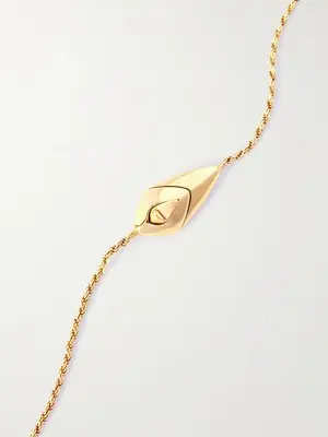 Bottega Veneta Gold-tone Necklace With Pearl - White