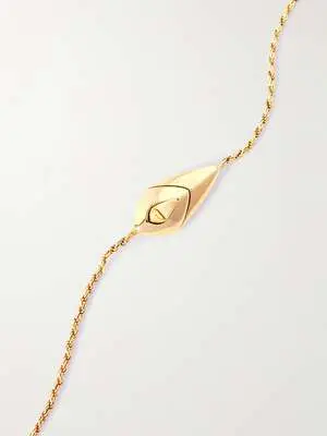 Bottega Veneta Gold-tone Necklace With Pearl - White